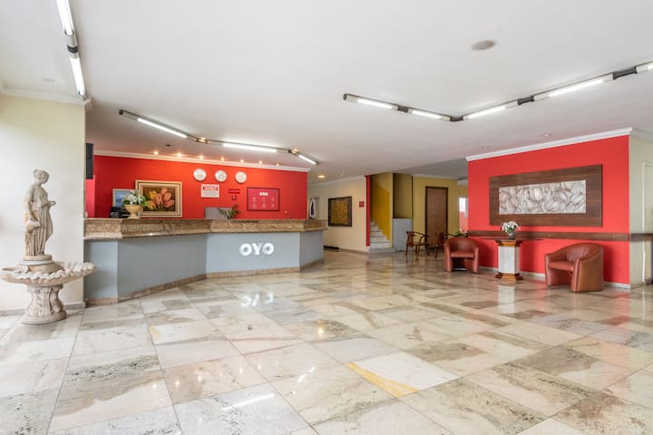 Triple Room (3 Single)| Oyo Hotel L'espace-jaraguá - Belo Horizonte