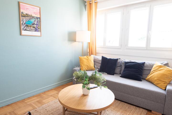 Beau T4 Rénové Lorient Centre Par Groom* - Riantec