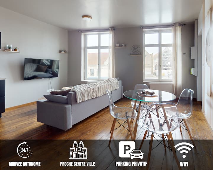 Le Nid Cosy - T2 - Parking Privée - Saint-Omer