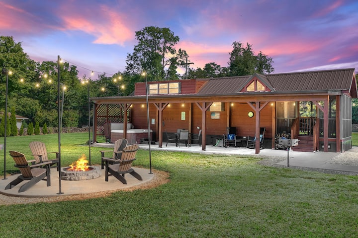 New~hot Tub ~ Firepit~ Cozy~ Wifi - Virginia
