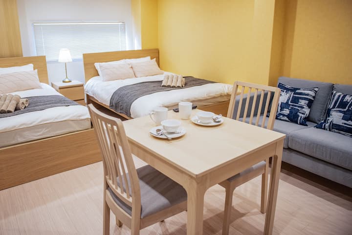 Nishinari Ward 4ppl Condo 5mins  To Hanazonocho St - Japón