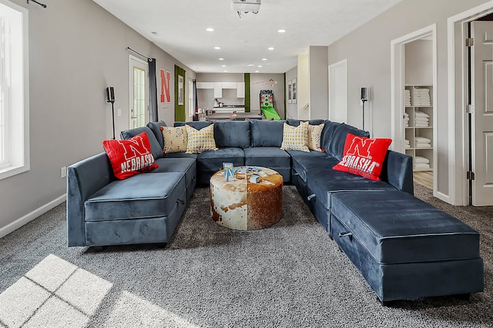 Large 5br | Fastwifi | Pingpong | Grill | Location - 內布拉斯加