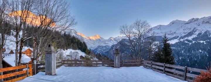 A Quirky Chalet & The Best View - Wilderswil