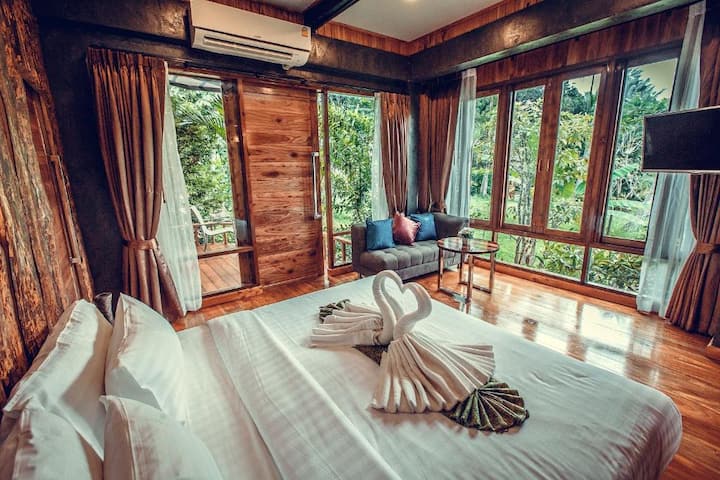 Family Timber House, 90sqm - Lanta - Trang