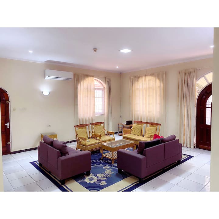 Paramaribo Villa 8p Full Airco Near Mall - Suriname