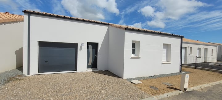 Jolie Maison Neuve à 3 Km De La Plage - Moutiers-les-Mauxfaits