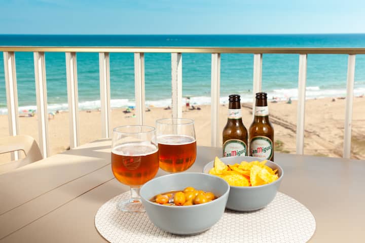 1ª Línea Mar L Estancia Larga L Nómadas Digitales - Comarruga