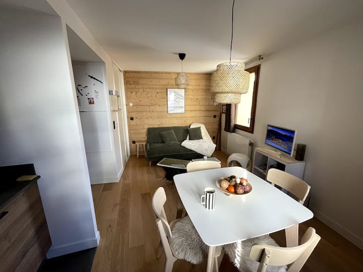 Alpe D'huez, Charmant Studio - Oz-en-Oisans