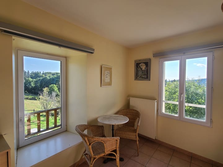 Grand Gîte Avec Vue - Le Mazel - La Chaise-Dieu