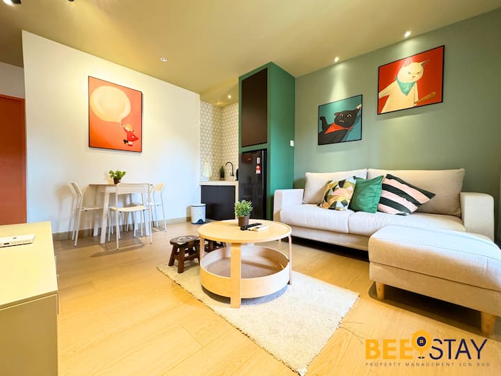 Jenjarom No 109 [C] Modern Cozy Homestay For 4 Pax - Jenjarom