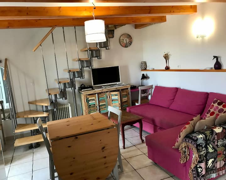 Duplex Avec Balcon Et Vue - Gréoux-les-Bains