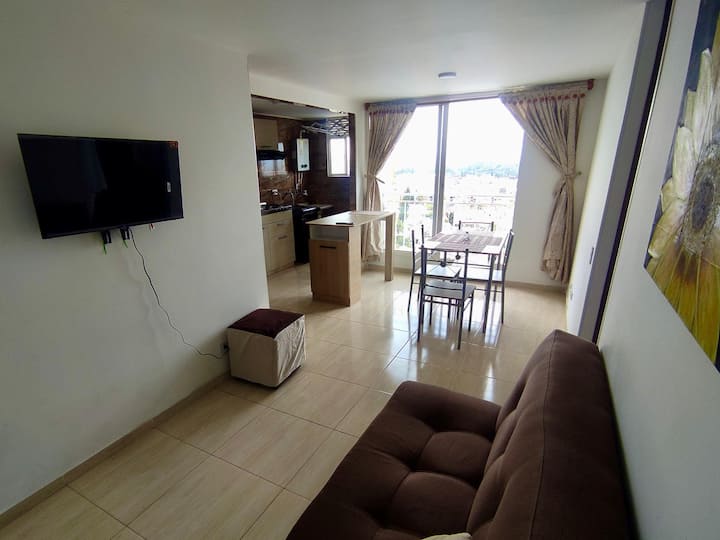 Fully Equipped Apartment With A Great View - Soacha