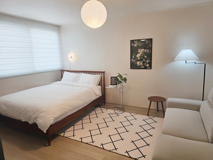 올림픽공원/Kspo/3룸/3퀸침대/방이역3분/롯데월드 - 경안동