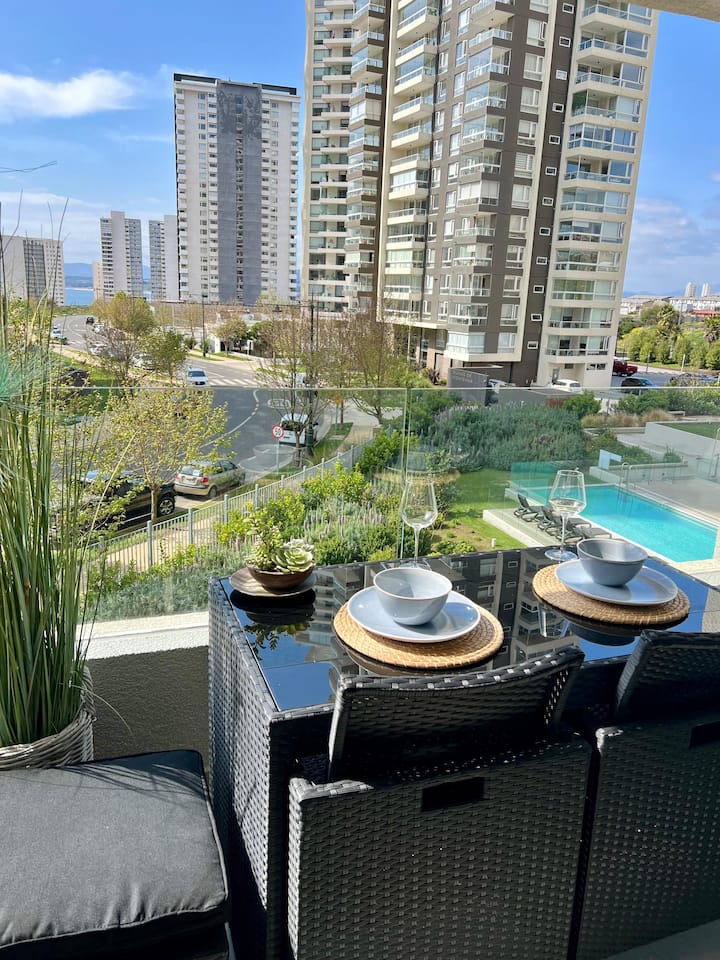 Apartamento En Concón - Concón