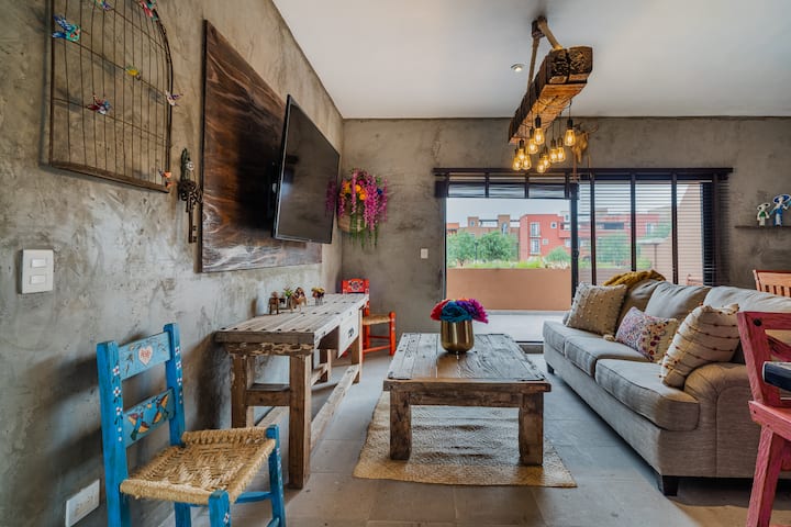 Luxury & Pure Mexican Style * Homeoffice * Pools. - 聖米格爾德阿連德