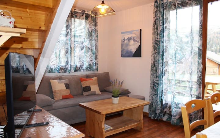 Chalet T3 éQuipé 6 Personnes Accès Piscine/sauna - Super Dévoluy