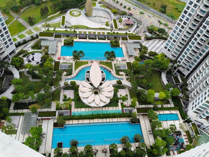 Teega Suite 3room 2bath  6 Pax Max Pool Viewwifi - Jurong East
