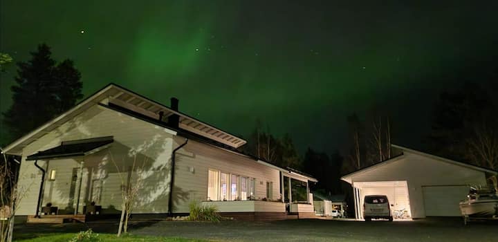 Moderni Talo Lähellä Joulupukkia - Rovaniemi