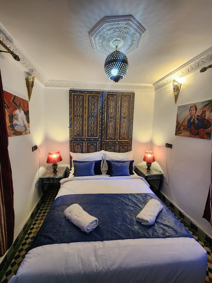 Riad Zerbtana,  Chambres Chefchaouen. - Morocco