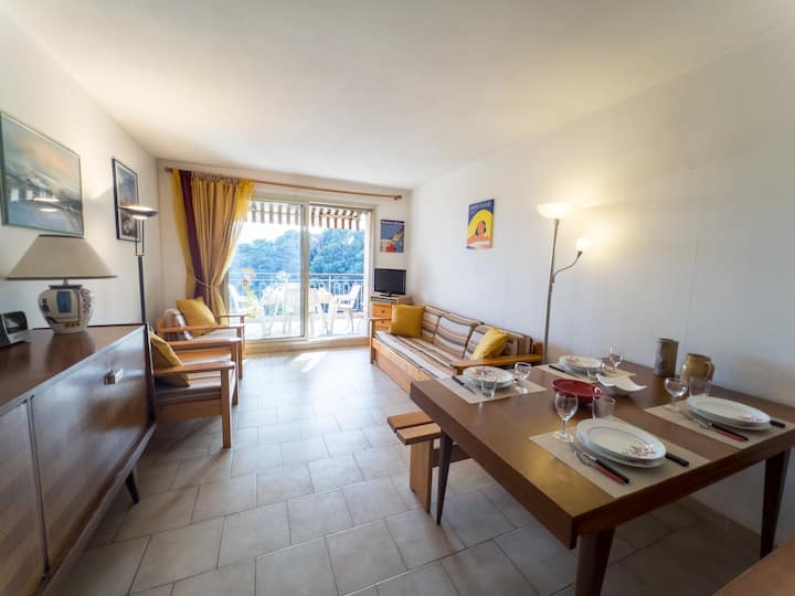 Authentic Orée : Piscine, Parking, Vue Mer No Wifi - Saint-Laurent-du-Var