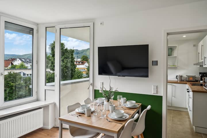 Geschäftsreisetraum 3sz 5p | Balkon, Waschtrockner - Aalen