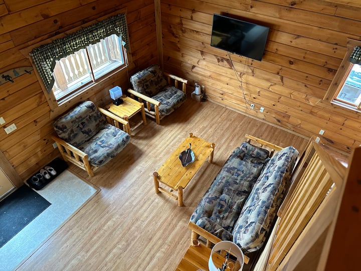 3br 2ba Cabin W/view Warrens Wi - Three Bears Resort, Warrens