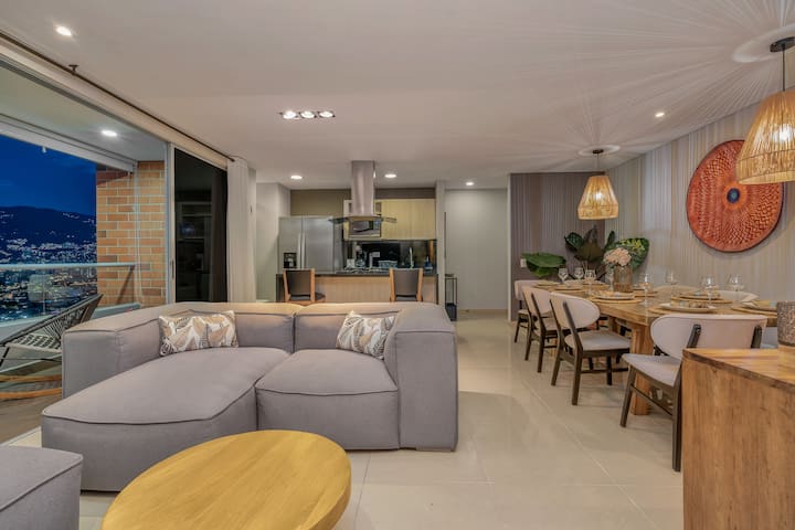 Finito 1512 - Apto Moderno Con Vistas Y Balcón - Medellín