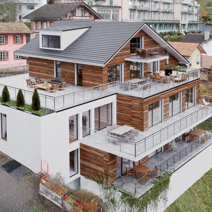 Traumwohnung Mit Bester Aussicht - Beatenberg