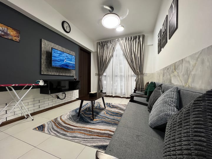 K Avenue - 2 Br Wth Privacy Balcony By Afhomestay - Kinarut