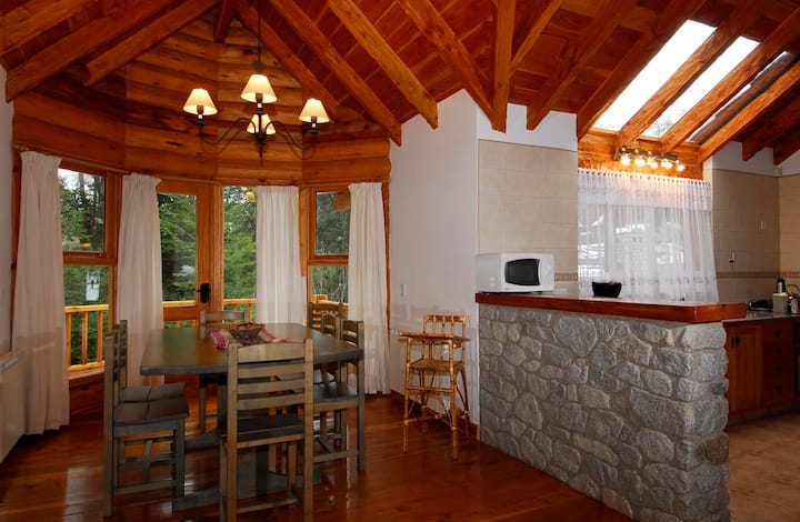 Cabaña Nº 5 180m2, 7pax (Dos Matrimoniales) - Villa La Angostura