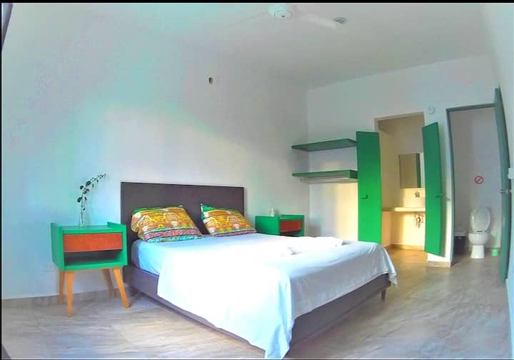 Chambre Privative En Hostel - Puerto Morelos