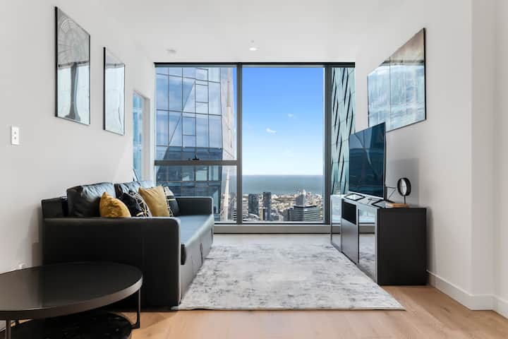 Best Cbd Location W/ Stunning City Views~pool~gym - North Melbourne Railway Station