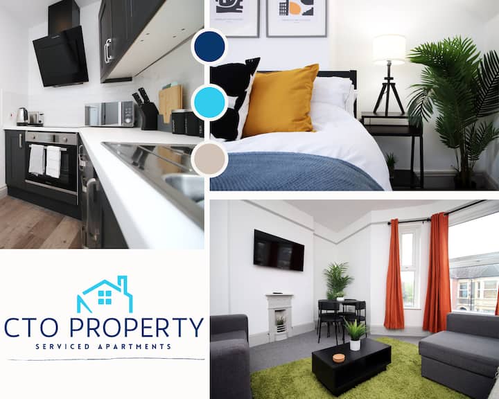 Modern 2 Bed • Street Parking • Near City Centre - Cardiff