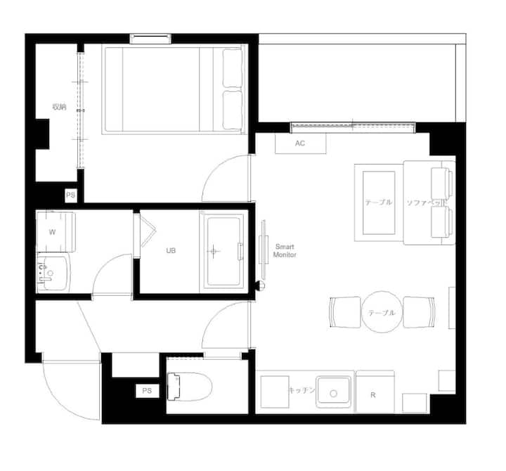 No Elevator/7 Min. Walk To Nearest Sta. /C02 - Osaka