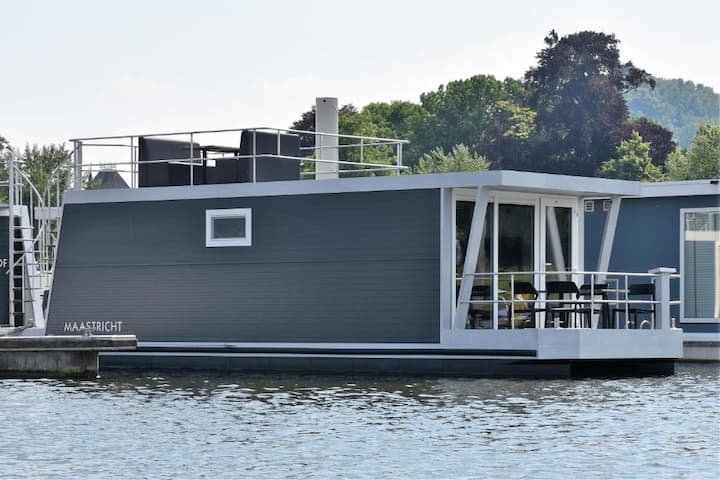 Maastricht | Cozy Houseboat Maastricht | 4 Guests - マーストリヒト