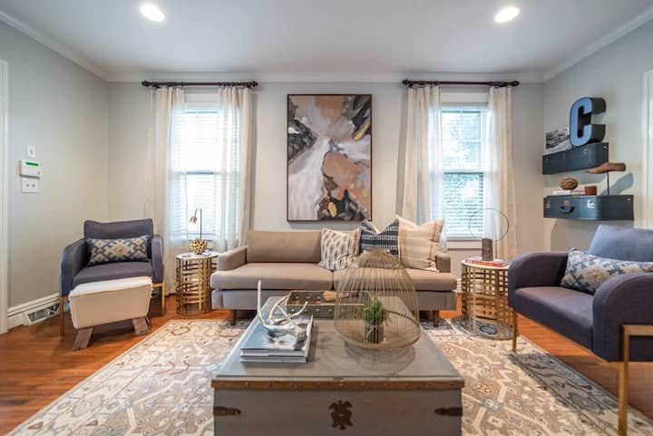 Elizabeth Bungalow, Fenced Yard, Fireplaces, Grill - Charlotte, NC