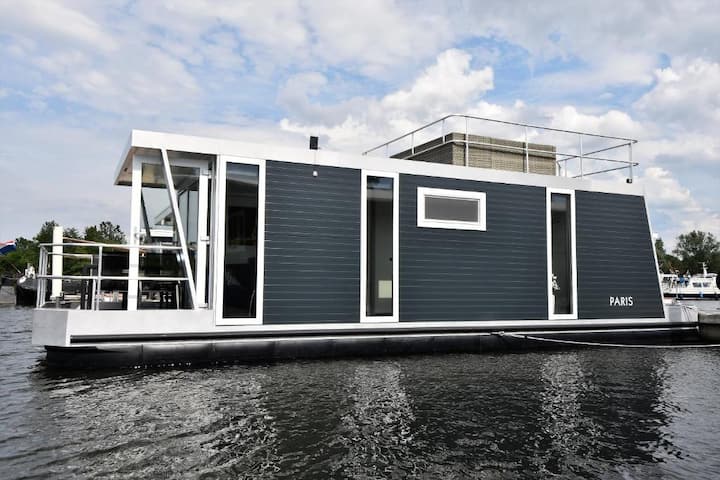 Paris | Cozy Houseboat Maastricht | 4 Guests - Maastricht