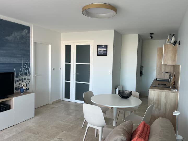 T1  Sables D'olonne 
Vue Mer, Chenal
2/4 Personnes - Les Sables-d'Olonne