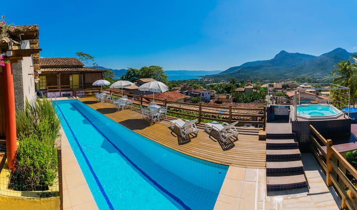 Casa#6: Piscina, Bbq & Natureza P/ Família C/ Pet - Ilhabela