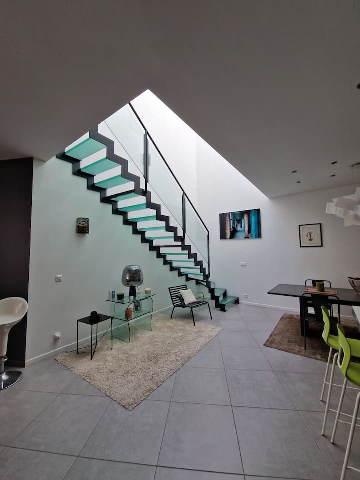 Loft Cosy Face Aux Remparts - Libourne