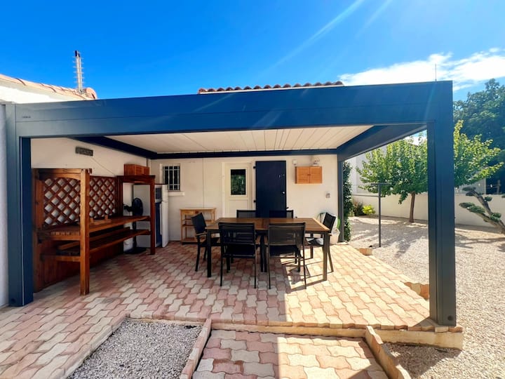 Charmante Maison 6 Pers/proche Plage/clim/parking - Vic-la-Gardiole