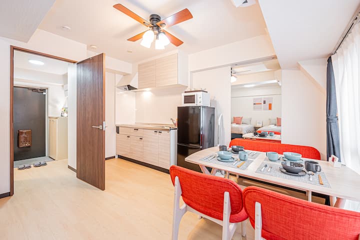 503田原町tawaramachi站步行2分钟，浅草站7分钟、阳台、厨房、2楼开始有电梯 - Ueno