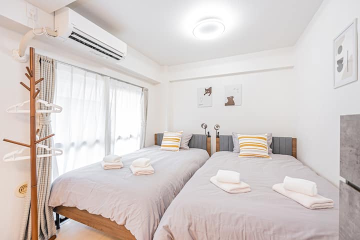 402,田原町步行2分!nearest Tawaramachi Station,有电梯,阳台,厨房 - Akihabara