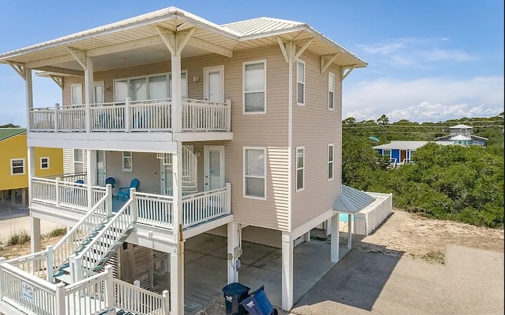Blue Bicycle Beach House - St. George Island, FL