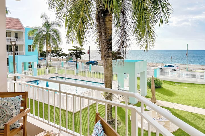 Ocean View Downtown Beach Paradise-walk To Beach - Aguadilla