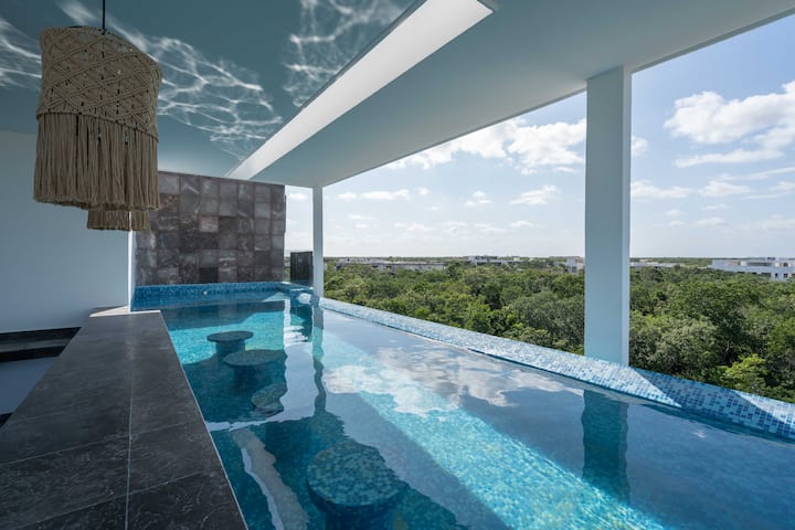 ¡Práctico Y Acogedor Estudio Az! ¡Cerca De Todo! - Tulum