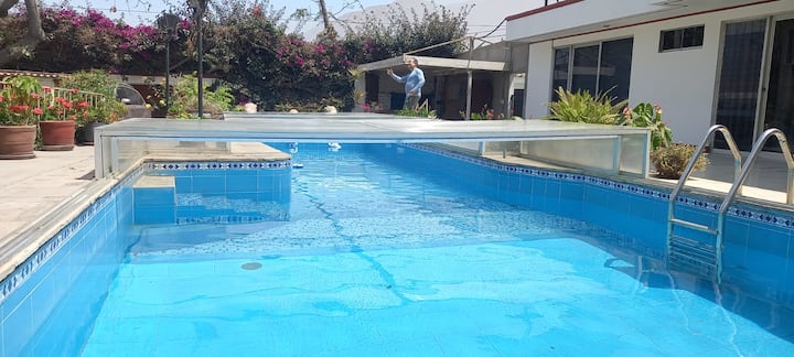 Inicia 2025 Chosica En Comoda  Casa Con 
 Piscina - Santa Eulalia, Perou