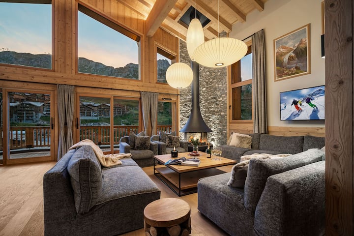 15 Pax - Catered Chalet Artayma - Hot Tub + Sauna - Tignes