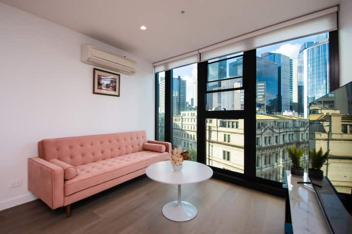 Great City Stay 2br Free Tram Gym & Pool - Southern Cross Railway Station, Docklands