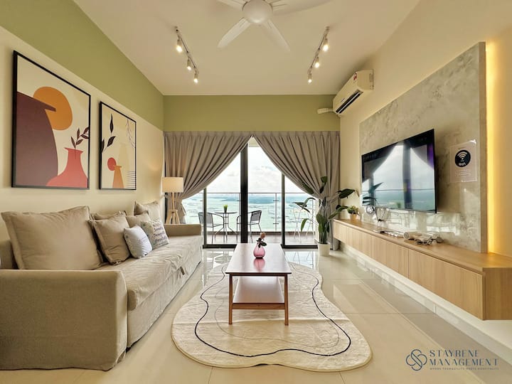 Country Garden Danga Bay•3br 7pax•seaview/balcony - Johor Bahru